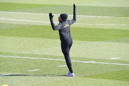Kylian Mbappe During Training Session Editorial Stock Photo - Stock ...
