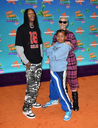 Wiz Khalifa Sebastian Taylor Thomaz Amber Editorial Stock Photo - Stock ...