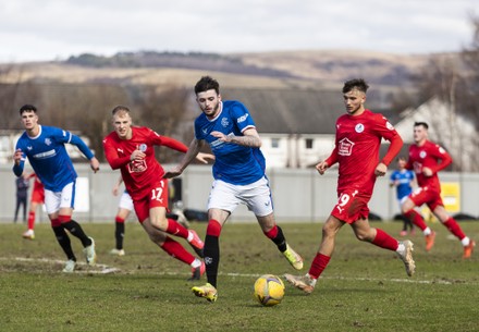 Rangers B Team Forward James Graham Editorial Stock Photo - Stock Image ...
