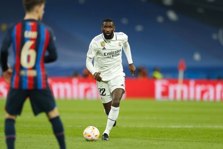 Antonio Rudiger Real Football Soccer Spanish Editorial Stock Photo ...
