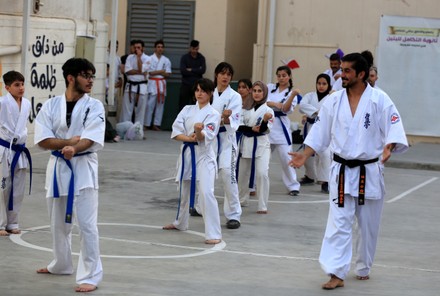 Iraqi Youths Take Part Karate Lesson Editorial Stock Photo - Stock ...