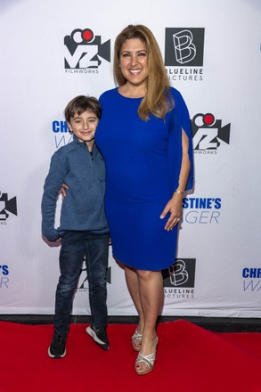 Actor Alexander Saffaie Producer Michelle Alexandria Editorial Stock ...