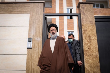 Iranian President Ebrahim Raisi Attends Inauguration Editorial Stock ...