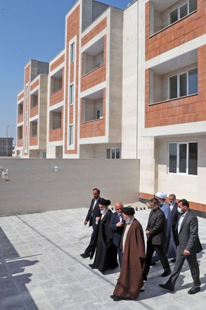 Iranian President Ebrahim Raisi Attends Inauguration Editorial Stock ...