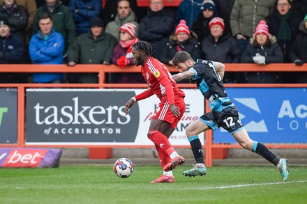 Michael Nottingham 12 Accrington Stanley Gets Editorial Stock Photo ...
