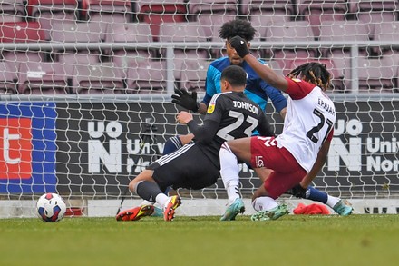 Northampton Town Midfielder Ali Koiki 14 Editorial Stock Photo - Stock ...