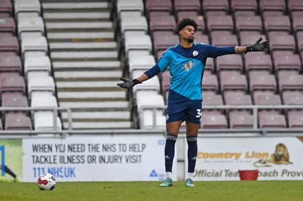 Northampton Town Midfielder Ali Koiki 14 Editorial Stock Photo - Stock ...