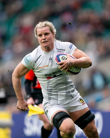 Rachel Johnson Exeter Chiefs Action Editorial Stock Photo - Stock Image ...