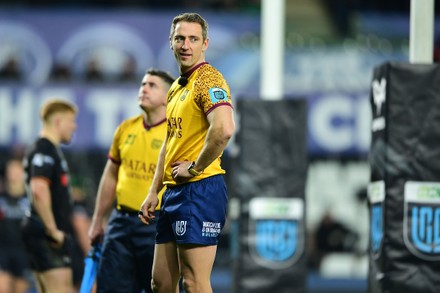 Ospreys Vs Benetton Rugby Referee Andrew Editorial Stock Photo - Stock ...