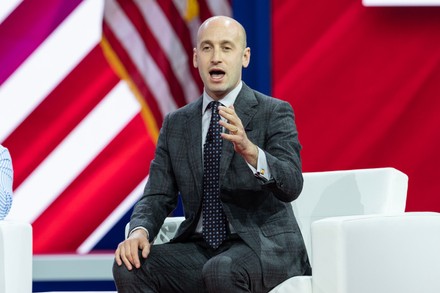 Stephen Miller America First Legal Speaks Editorial Stock Photo - Stock ...