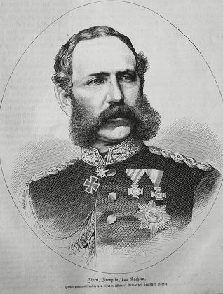 Albert Saxony Crown Prince Saxony Historic Editorial Stock Photo ...