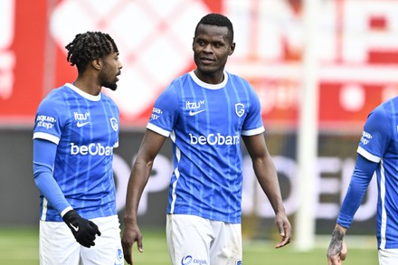 Genks Ally Samatta After Scoring During Editorial Stock Photo - Stock ...