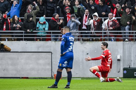 Flag Antwerp Fc Legend Vic Mees Editorial Stock Photo - Stock Image ...
