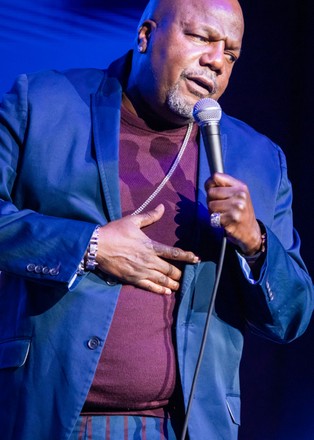 Comedian Otis Woods Performs Onstage Gainbridge Editorial Stock Photo ...