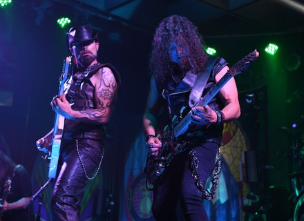 Mike Stone Michael Wilton Queensryche Perform Editorial Stock Photo ...