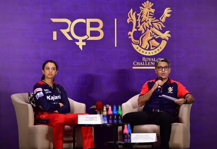 Rcb Womens Cricket Team Captain Smriti Editorial Stock Photo - Stock ...