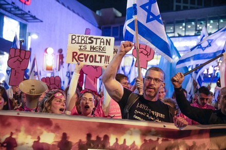 Protesters Chant Slogans While Holding Placards Editorial Stock Photo ...