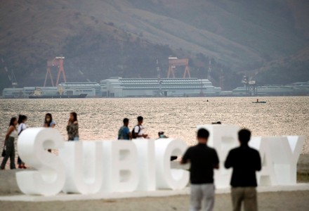 Hanjin Shipyard That Would Cater American Editorial Stock Photo - Stock ...