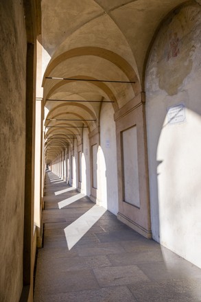 Portico Arcades Colle Della Guardia Longest Editorial Stock Photo ...