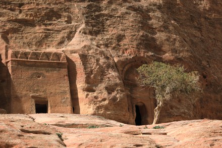 Abandoned Rock City Petra Albatra Capital Editorial Stock Photo - Stock ...