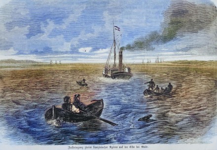 Capture Two French Spies On Elbe Editorial Stock Photo - Stock Image ...