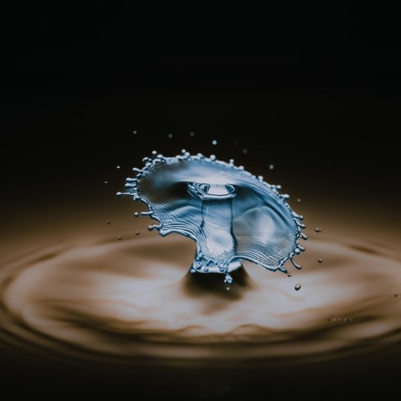 Macro Photography Water Drops Editorial Stock Photo - Stock Image ...