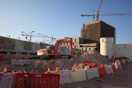 Doha Old Town Construction Site Qatar Editorial Stock Photo - Stock ...