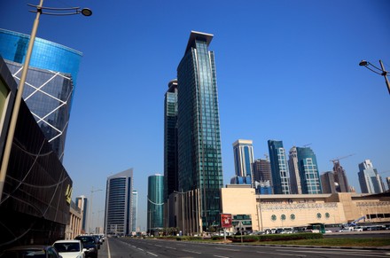 Moevenpick Tower Doha Al Fardan Tower Editorial Stock Photo - Stock ...