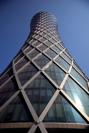 Tornado Tower Qipco Tower West Bay Editorial Stock Photo - Stock Image ...
