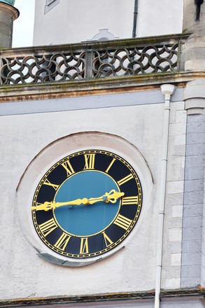 Church Clock Historical Sight City Ravensburg Editorial Stock Photo ...