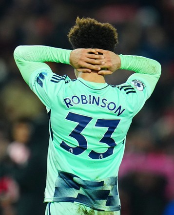 Antonee Robinson Fulham Reacts Full Time Editorial Stock Photo - Stock ...