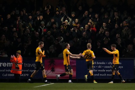 Jack Lankester Cambridge United 14 Celebrates Editorial Stock Photo ...