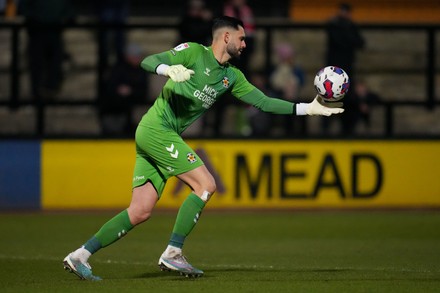 Cambridge United Goalkeeper Dimitar Mitov 1 Editorial Stock Photo ...