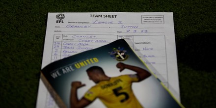Omar Bugiel Sutton United L Scores Editorial Stock Photo - Stock Image ...