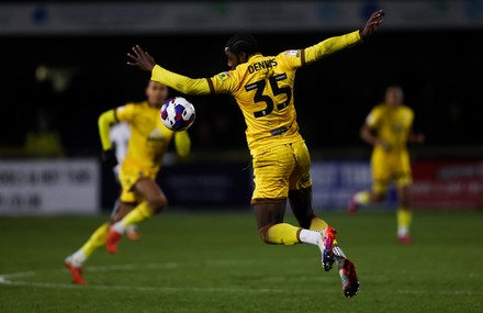 Matthew Dennis Sutton United Controls Ball Editorial Stock Photo ...