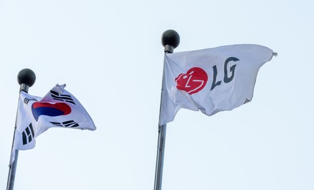 Logo Lg Groups Headquarters Lg Twin Editorial Stock Photo - Stock Image ...