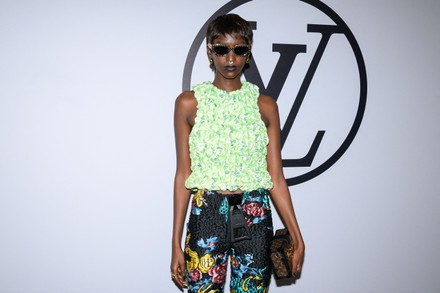Emma Lair Attends Louis Vuitton Womenswear Editorial Stock Photo ...