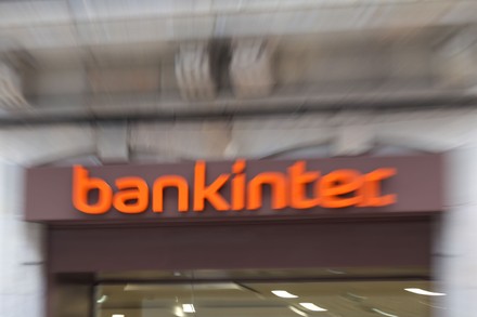 Oviedo Spain Bankinter Sign During Bankinter Editorial Stock Photo ...
