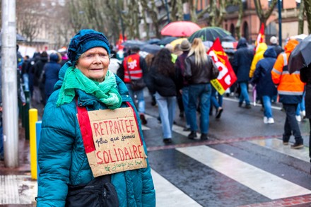 Agathe Demonstrator Solidarity End Pimp On Editorial Stock Photo ...