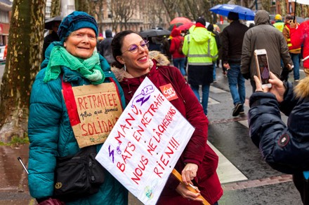 Agathe Demonstrator Solidarity End Pimp On Editorial Stock Photo ...