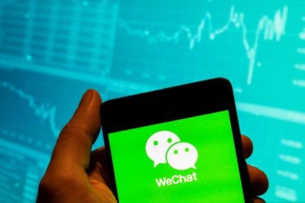 This Photo Illustration Chinese Multipurpose Messaging Editorial Stock ...