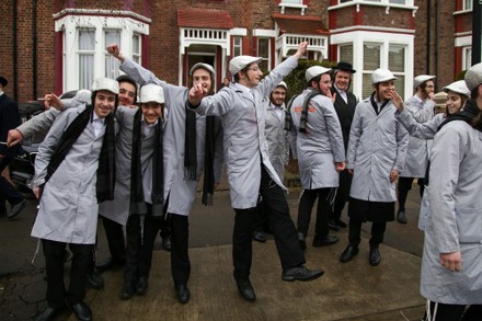 Young Members Orthodox Jewish Community Celebrate Editorial Stock Photo ...