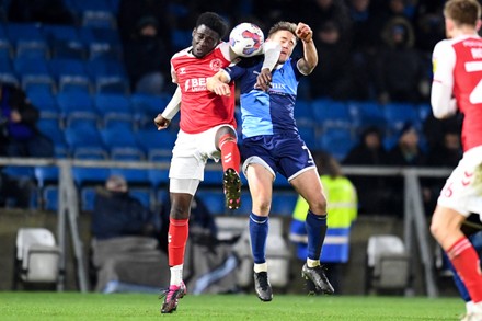 Goal Wycombe Wanderers Defender Chris Forino Editorial Stock Photo ...