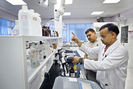 Lab Technician Test Water Quality Before Editorial Stock Photo - Stock ...