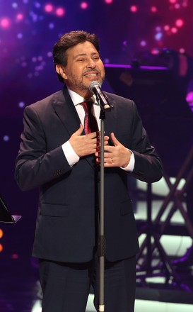 Egyptian Singer Hani Shaker Performs During Editorial Stock Photo ...