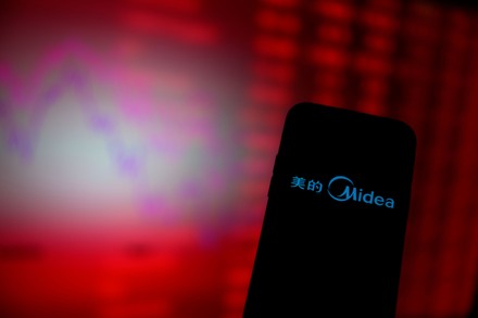 Midea Logo Seen This Illustration Photo Editorial Stock Photo - Stock ...