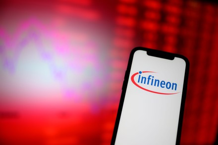 Infineon Logo Seen This Illustration Photo Editorial Stock Photo ...