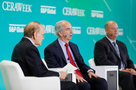 Daniel Yergin John Hess Chief Executive Editorial Stock Photo - Stock ...