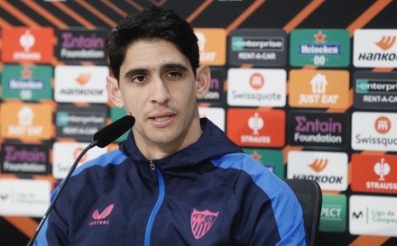 Sevilla Fcs Moroccan Goalkeeper Yassine Bounou Editorial Stock Photo ...