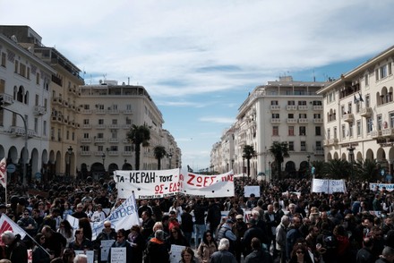 Protesters Shout Slogans During Nationwide 24hour Editorial Stock Photo ...